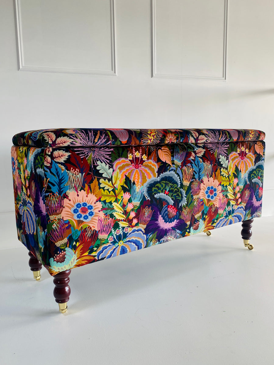 Mars Meadow - Evergreen Fabric – studiocoverdale