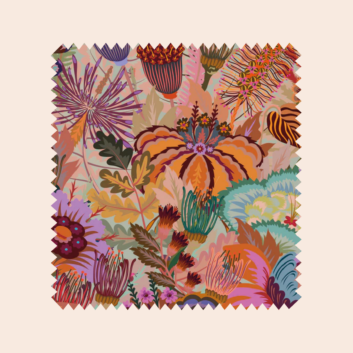 Mars Meadow - Harvest Fabric – studiocoverdale
